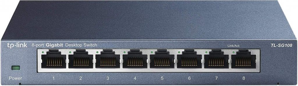 Netgear Network Switch Gigabit Ethernet- 8 Port - POS Dudes